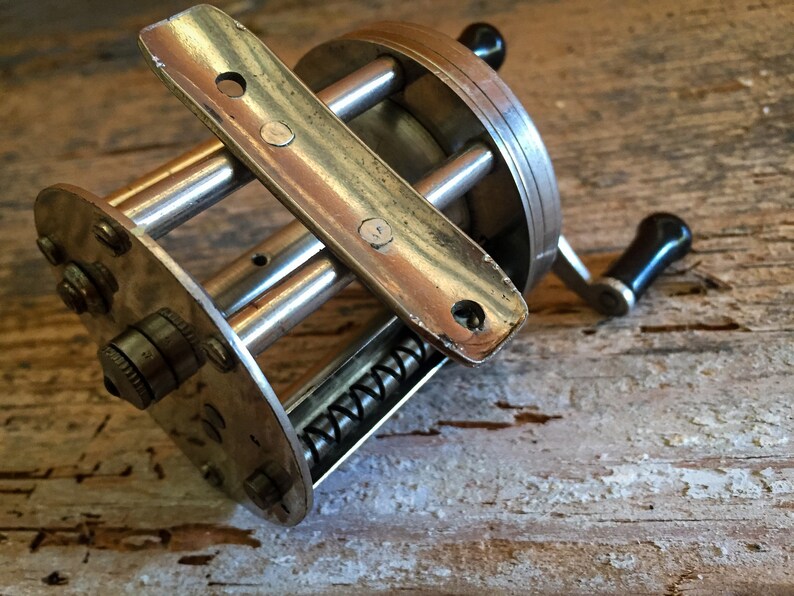 Old Fishing Reel - Etsy