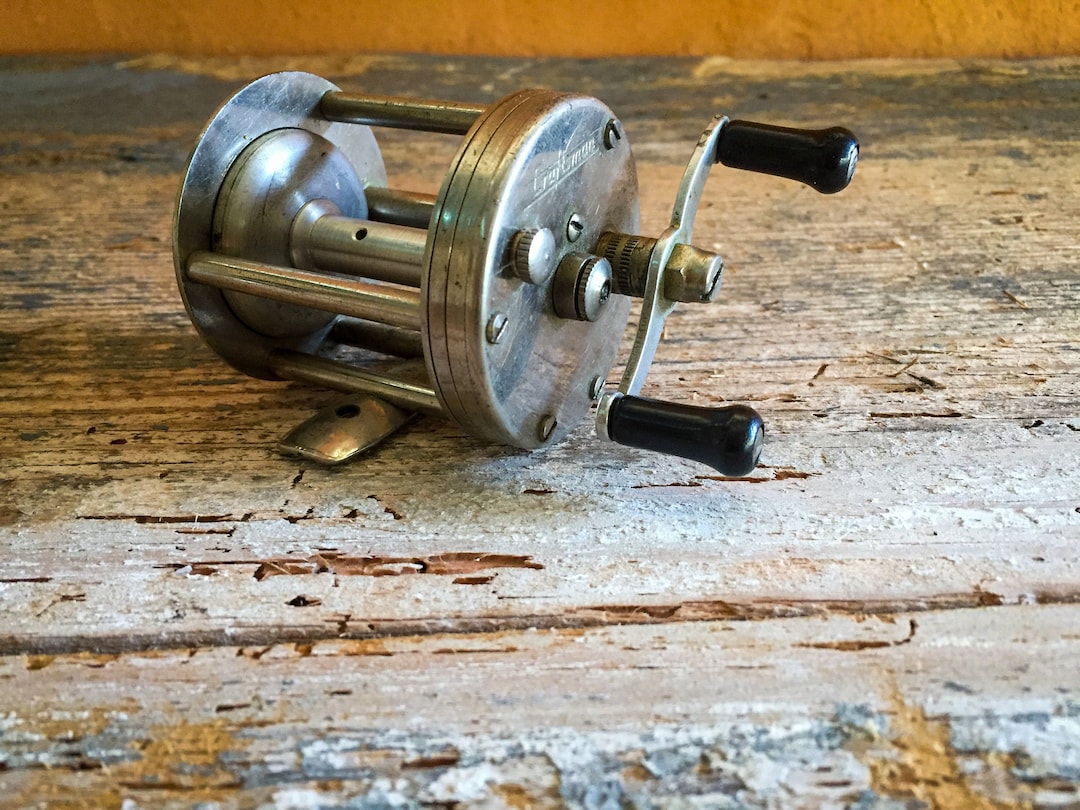 Old Fishing Reel - Etsy