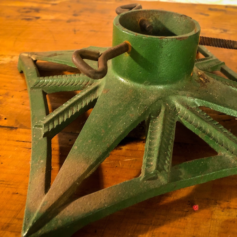 Christmas Tree Stand Cast Iron - Etsy