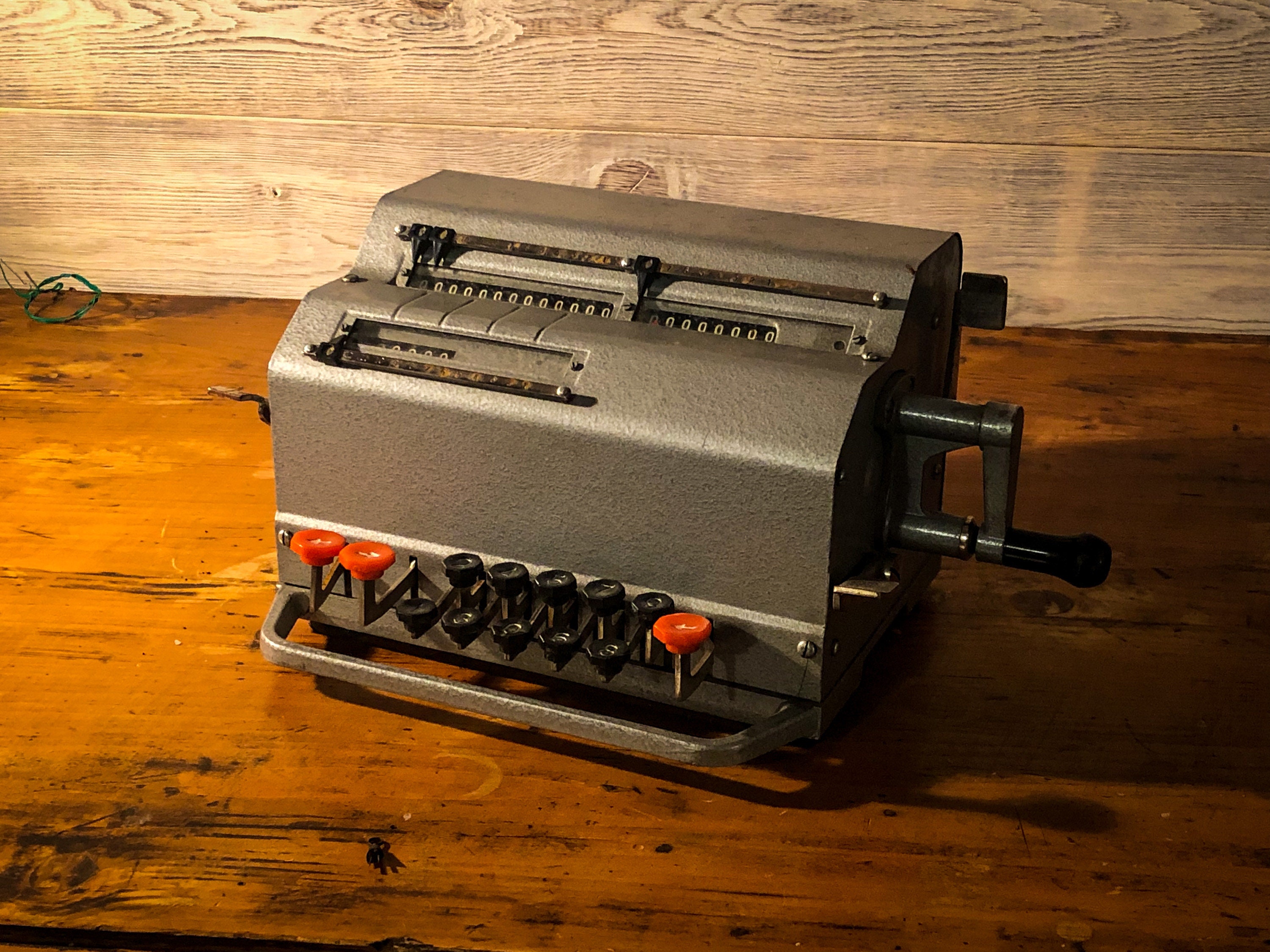 Vintage Soviet Mechanical Adding Machine Calculator Arithmometer VK-1 ...