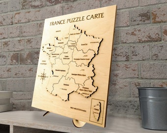 Personalized Map Puzzle - Etsy