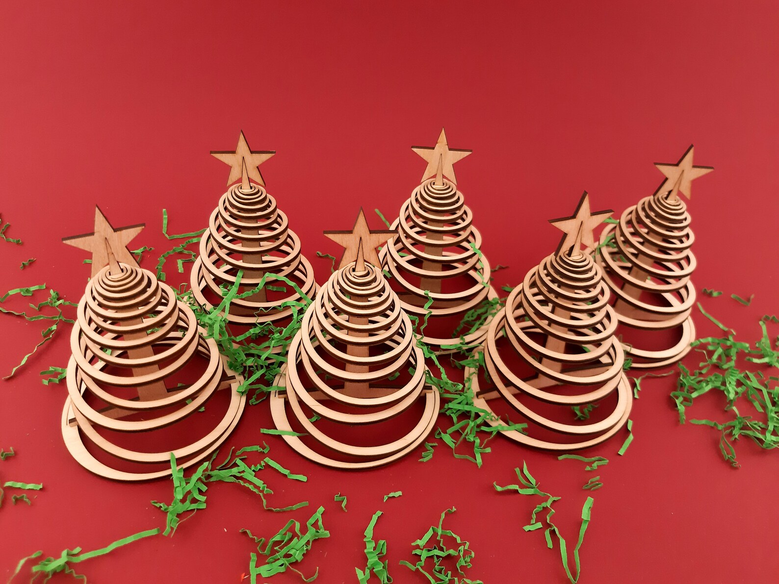 Christmas Tree Decoration Set of 6 Christmas Tree Ornaments | Etsy