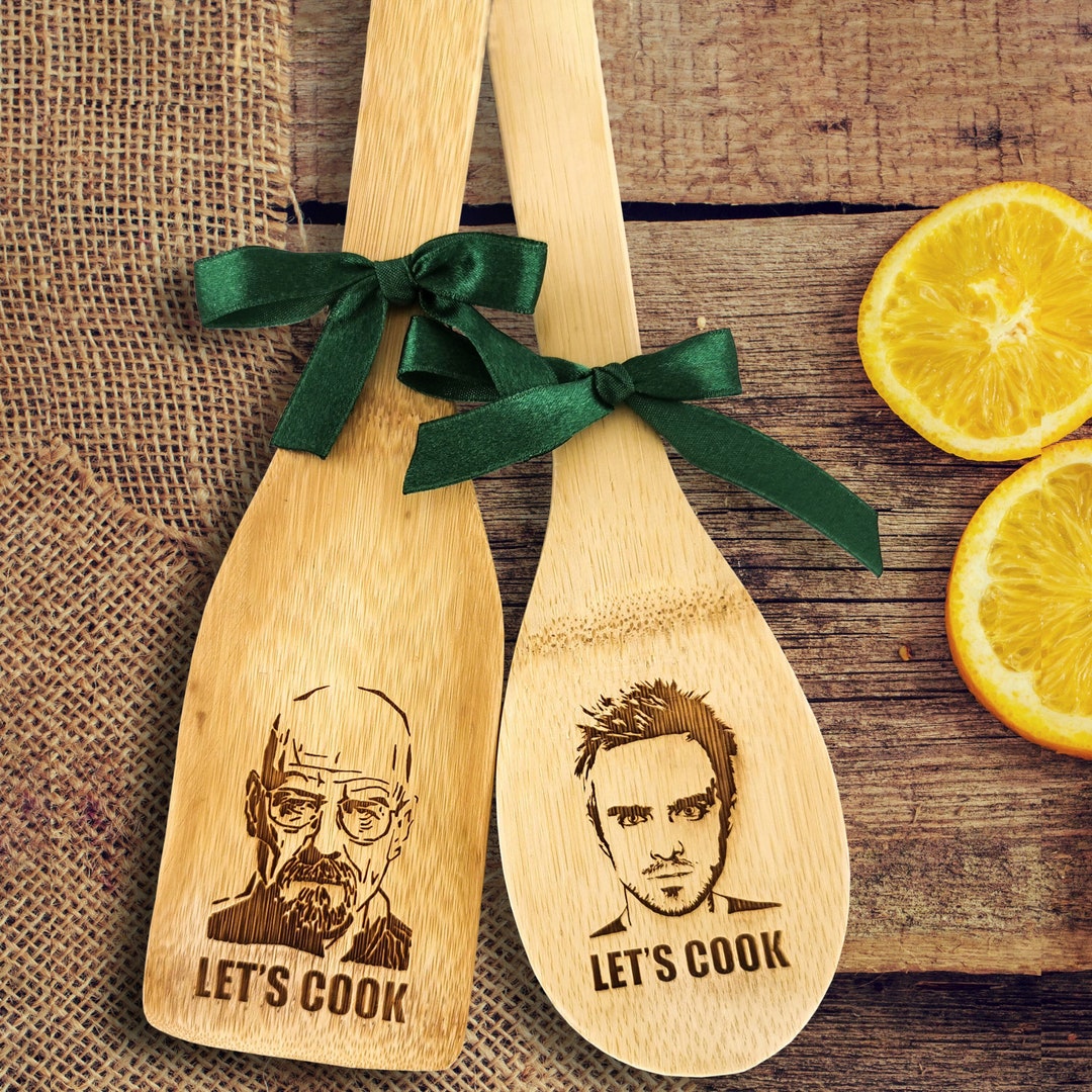 Breaking Bad Kitchen Utensils, Walter White Engraved Spatula and Jesse ...