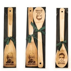 Breaking Bad Kitchen Utensils, Walter White Engraved Spatula and Jesse ...