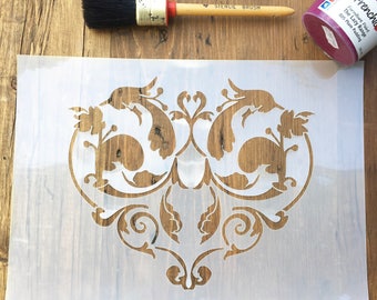 Filigree stencil | Etsy
