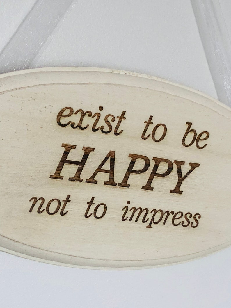 Positive Affirmation Inspirational Signs, Hand Painted and With a ...