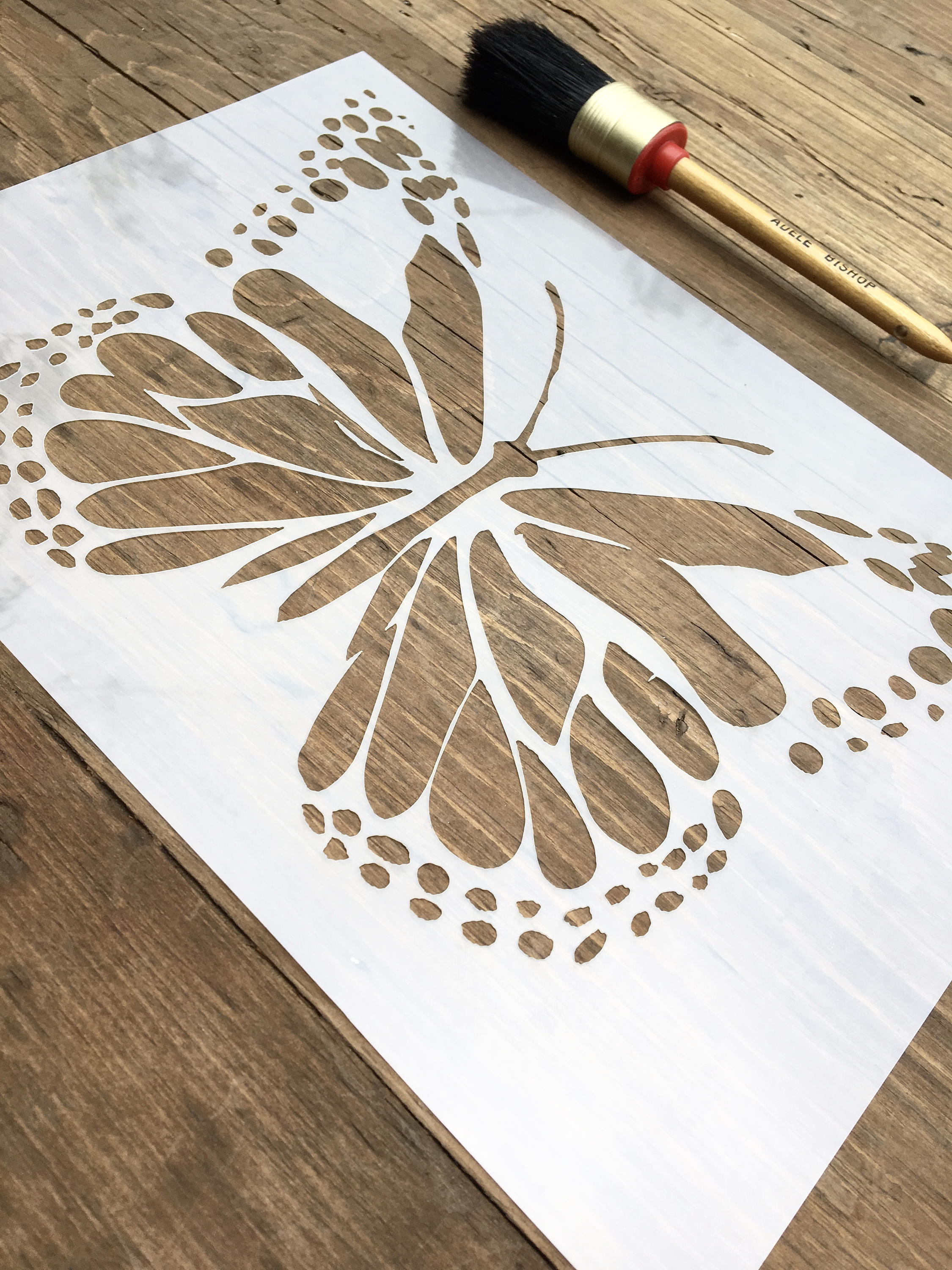 Butterfly Wings Insect Stencil Re-usable for Walls - Etsy UK