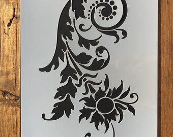 Baroque Stencil | Etsy