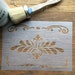 French Scrolls Stencil for Walls Furniture or Craft Use A4 Film, Image ...