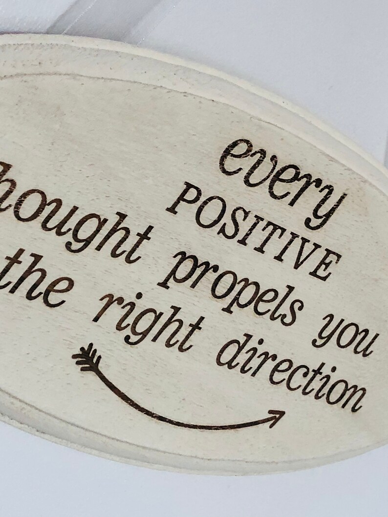 Positive Affirmation Inspirational Signs, Hand Painted and With a ...