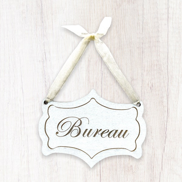 French Bureau Door Sign - Etsy