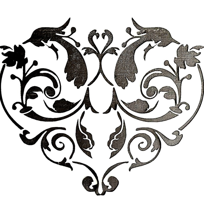 Victorian Stencil - Etsy