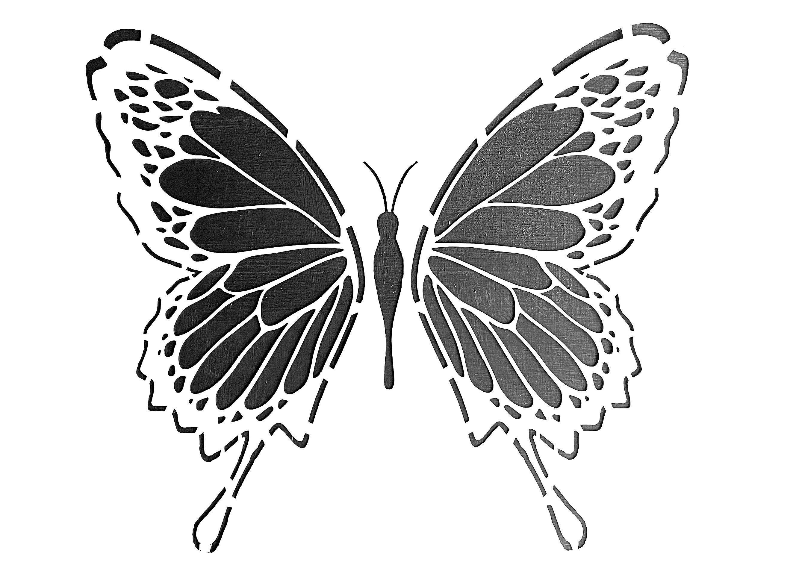 Butterfly Wing Stencils