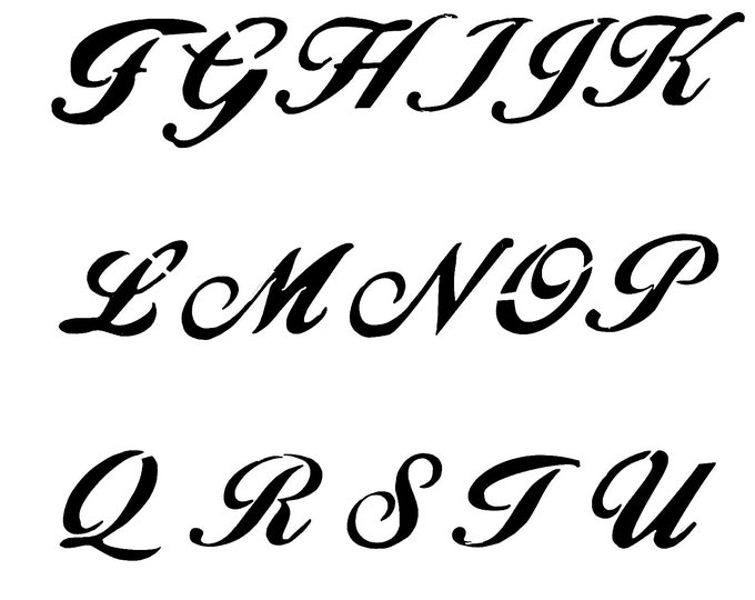 Grace Script Stencil - Reusable Word Stencils for Wood Signs of Grace ...