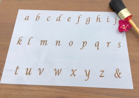 Letra Cursiva Minuscula Letra Luminosa LED De Acero Y Plexiglás