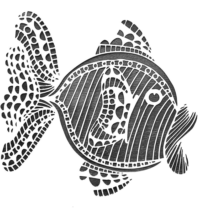 Fish Stencil - Etsy