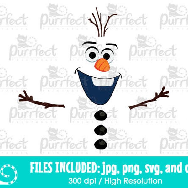 Olaf Face - Etsy