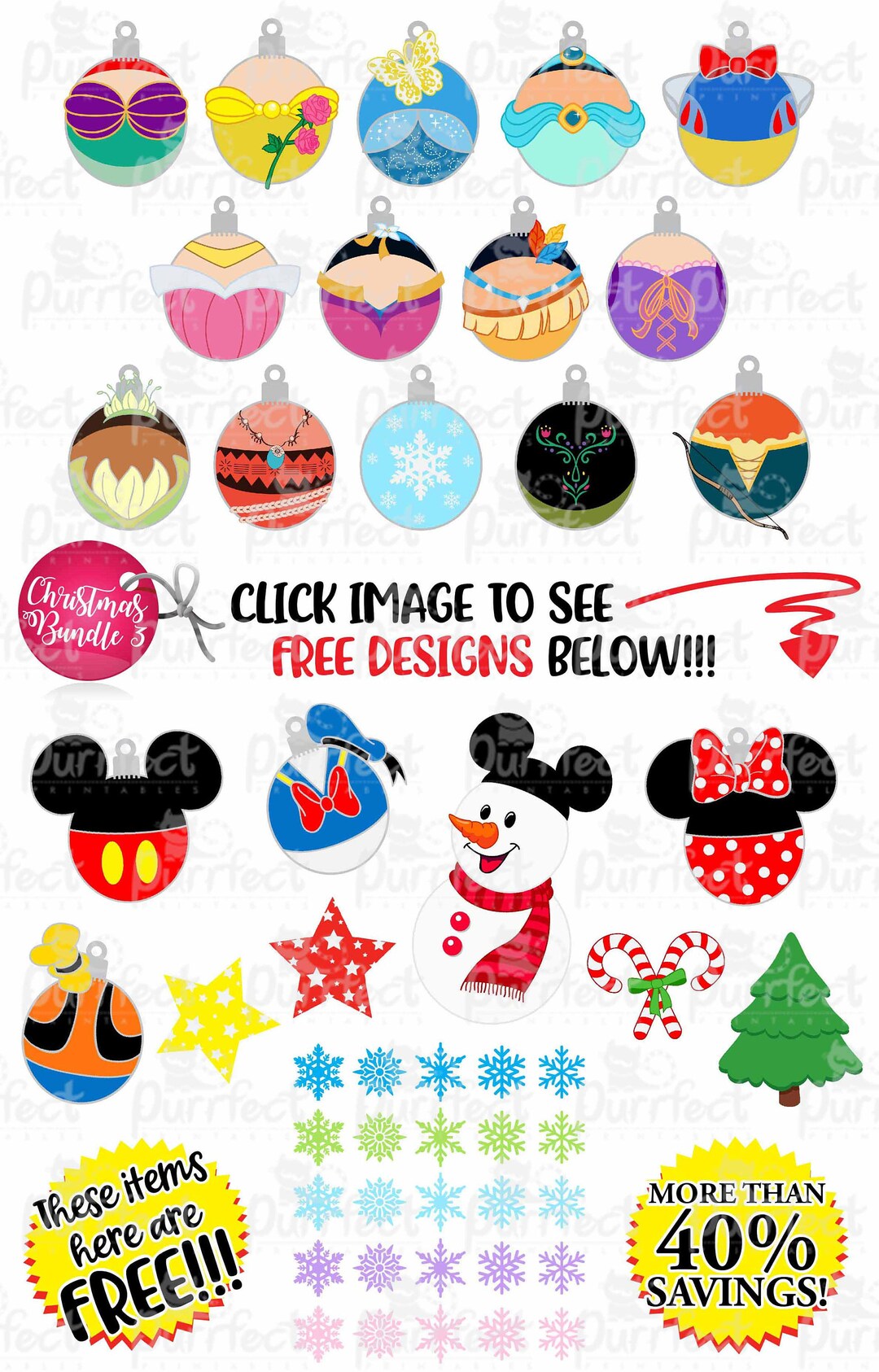 Christmas Bundle 3 SVG, Christmas Ornaments SVG, Christmas Balls Svg ...