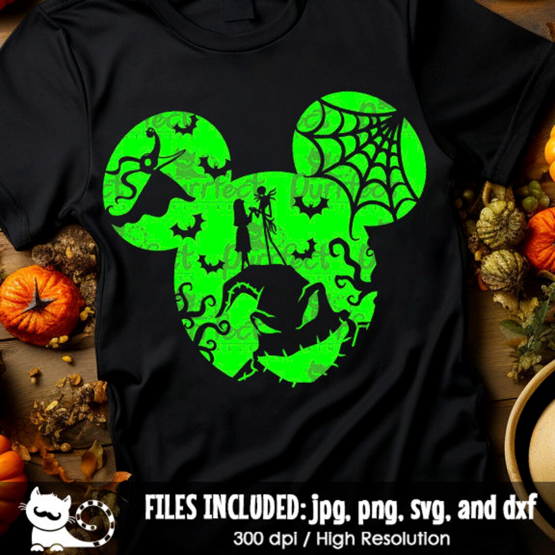 Mouse Nightmare SVG, Oogie Boogie Bash Svg, Halloween Mouse Shirt Svg ...
