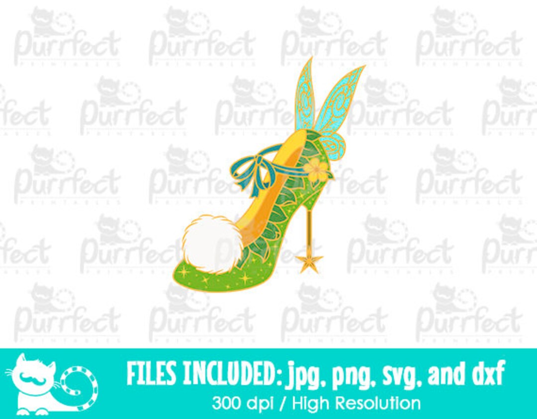 Princess Shoe SVG, Princess Pins SVG, Digital Cut Files in Svg, Dxf ...