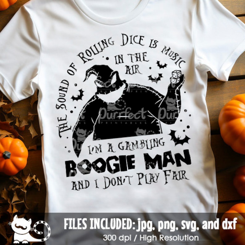 Boogie Man SVG, Oogie Boogie Bash Svg, Spooky Halloween Svg, Trick or ...
