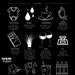 Laundry Symbols & Stain Removal Guide Wall Print Black/white - Etsy