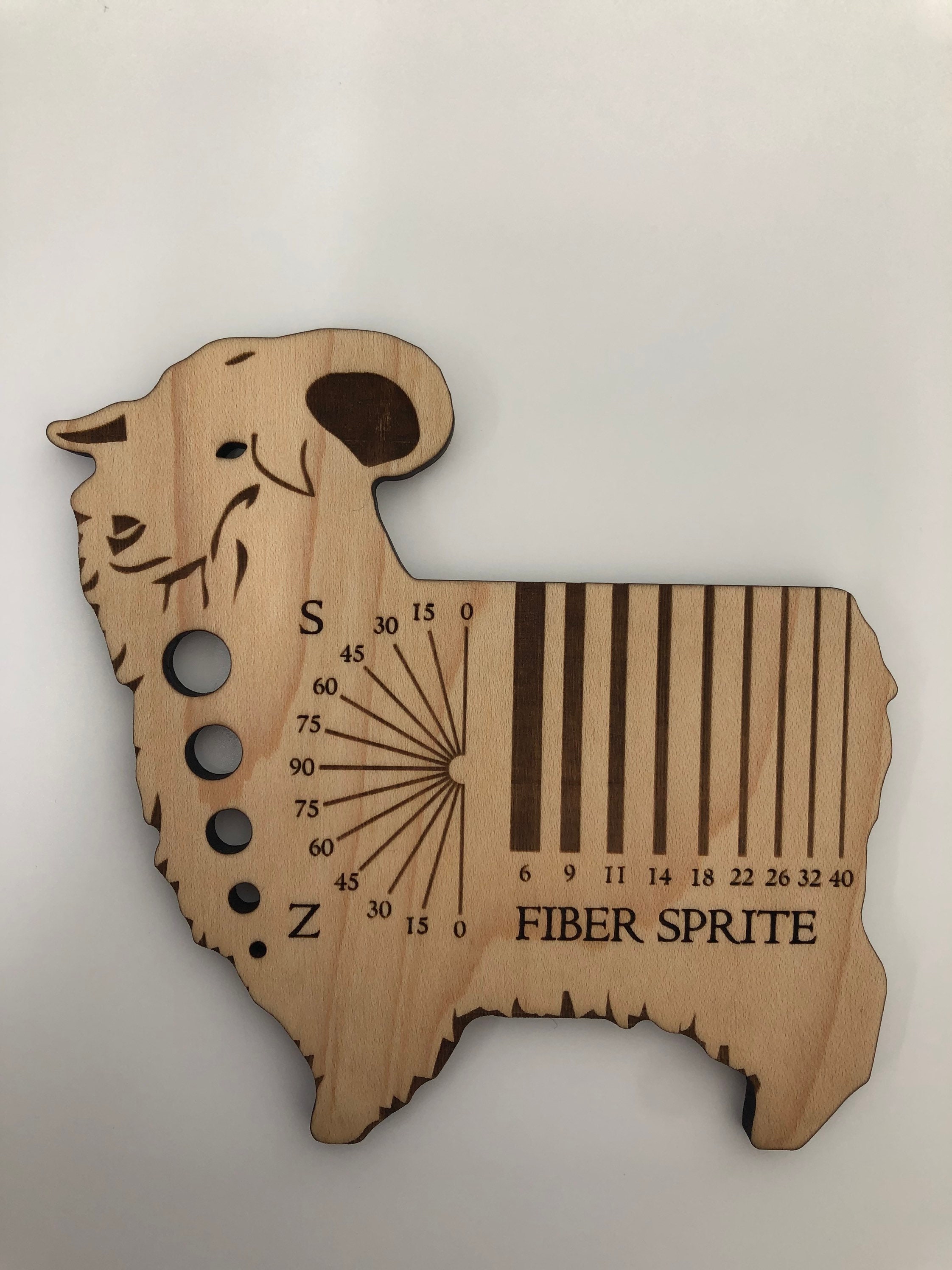 Goat Shaped Spinner's Multitool Spinning Control Card - Etsy