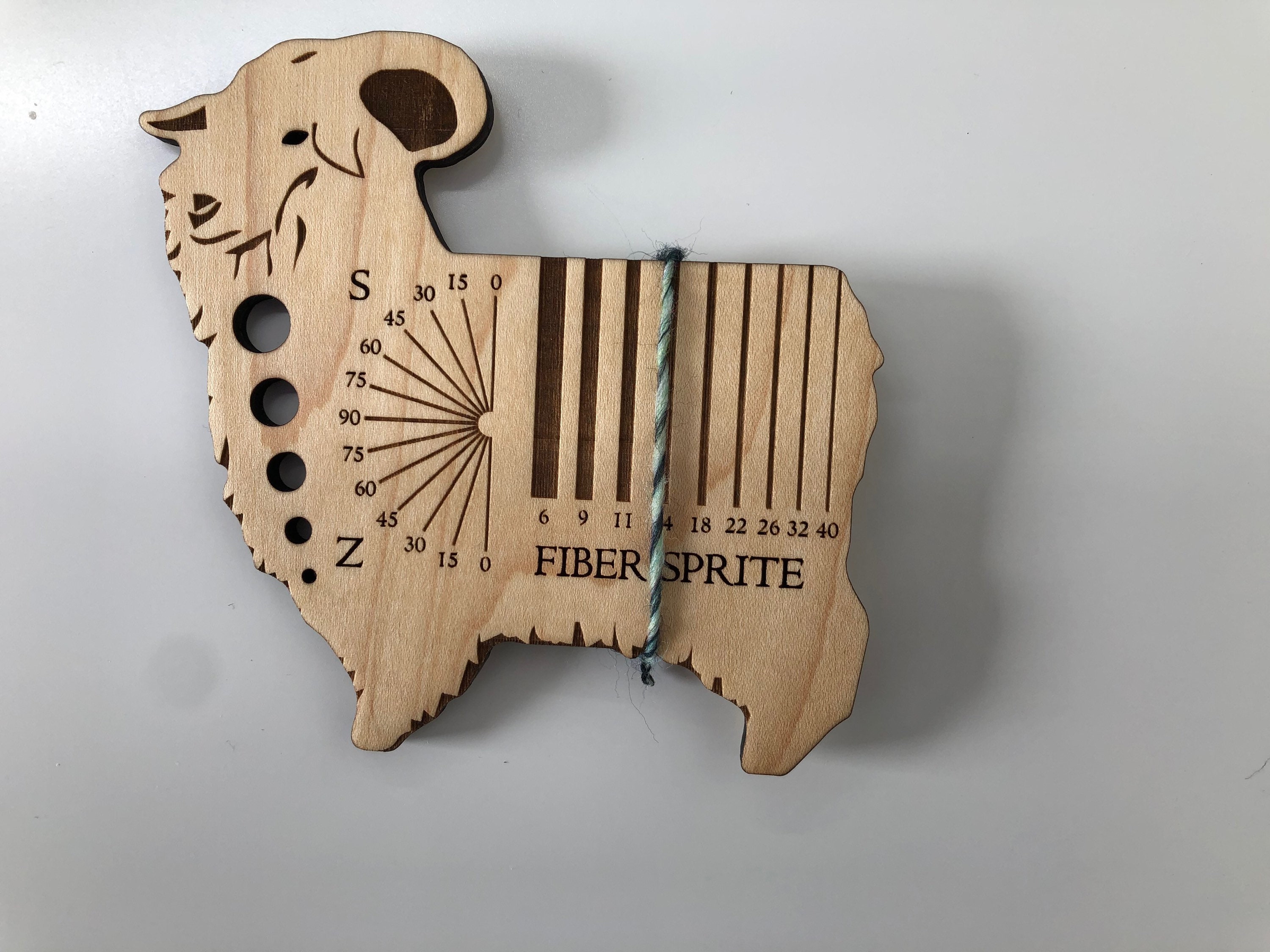 Goat Shaped Spinner's Multitool Spinning Control Card - Etsy