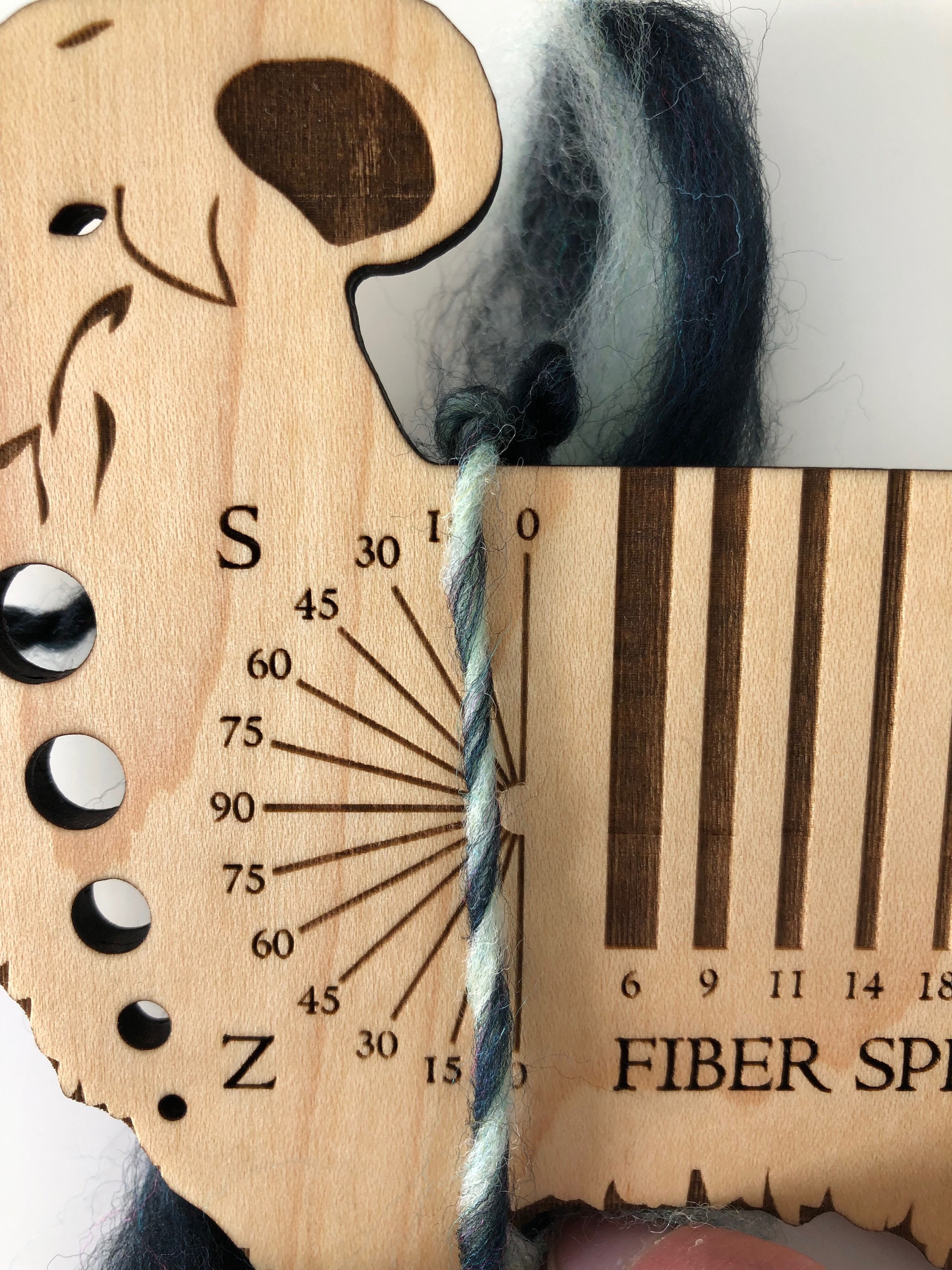 Goat Shaped Spinner's Multitool Spinning Control Card - Etsy