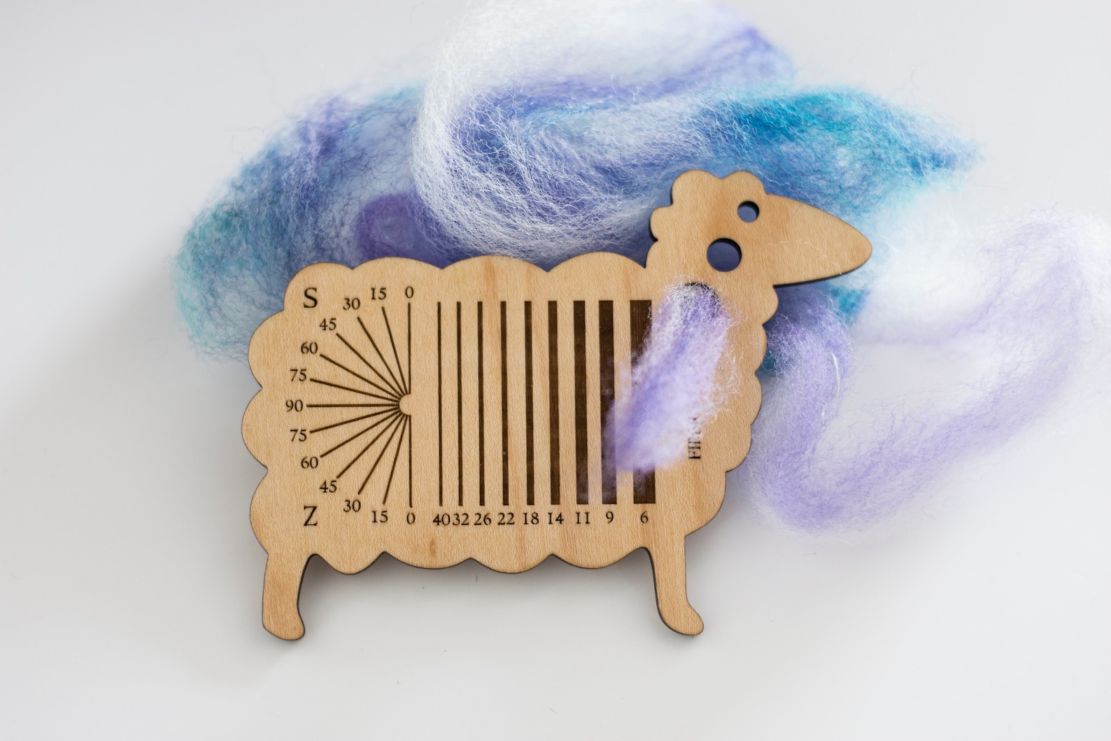 Sheep Shaped Spinner's Multitool Spinning Control Card | Etsy