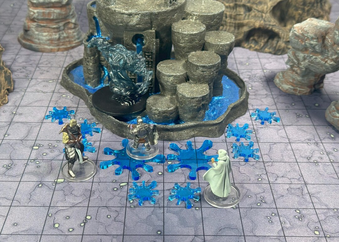 Splash Markers | Dungeons and Dragons Pathfinder and Other Ttrpgs - Etsy