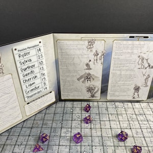 Passive Perception Tracker for DM/GM Screen - Etsy