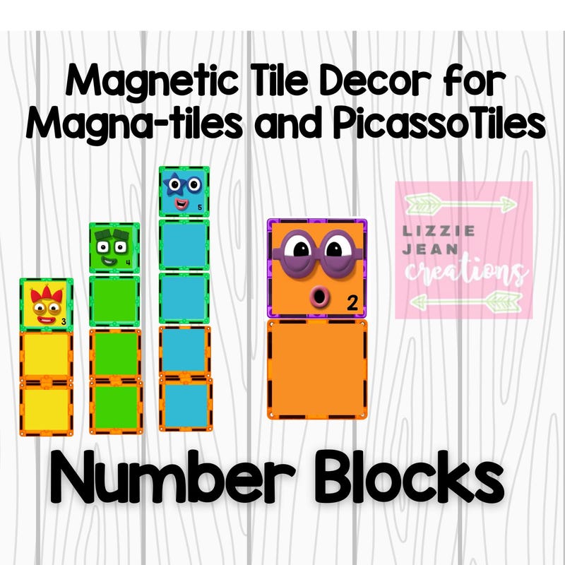 Numberblocks Stickers - Etsy