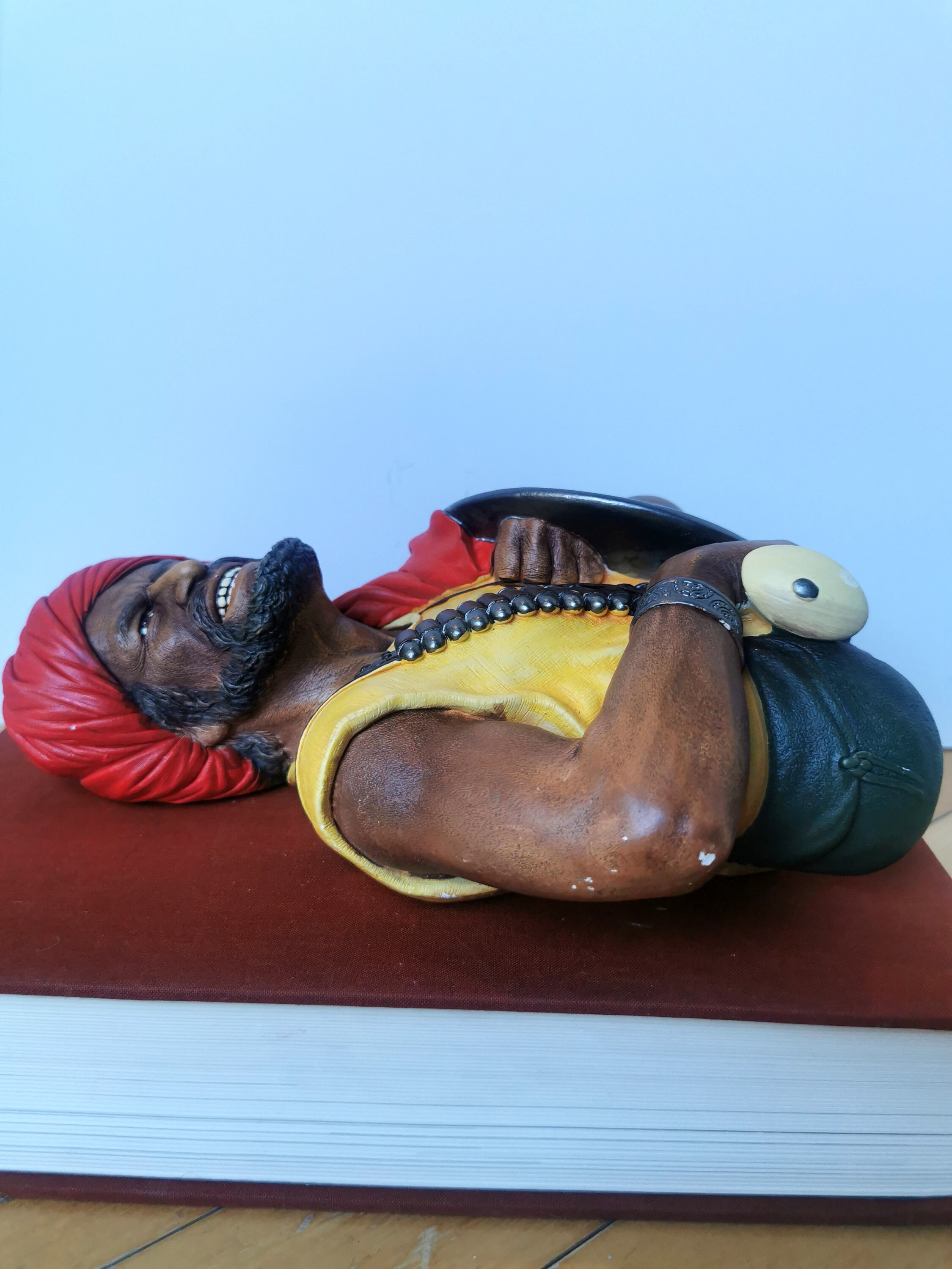 Rare Vintage Bossons Chalkware Pathan Warrior Wall Hanging Bust - Etsy