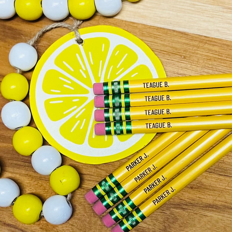 Personalized Pencils - Etsy