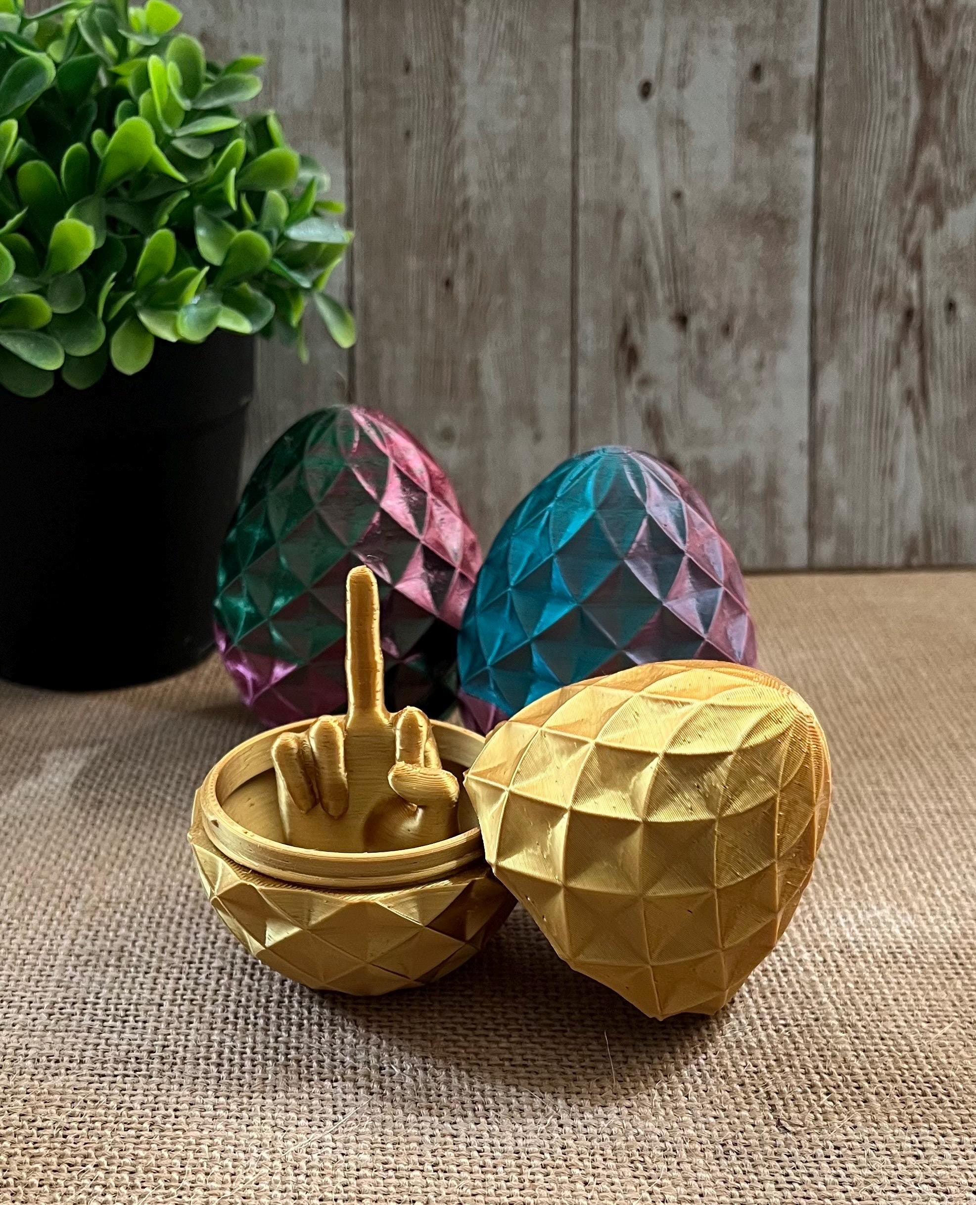 SURPRISE Easter Egg W/ Middle Finger| 3D Printed Surprise| Perfect Gag ...