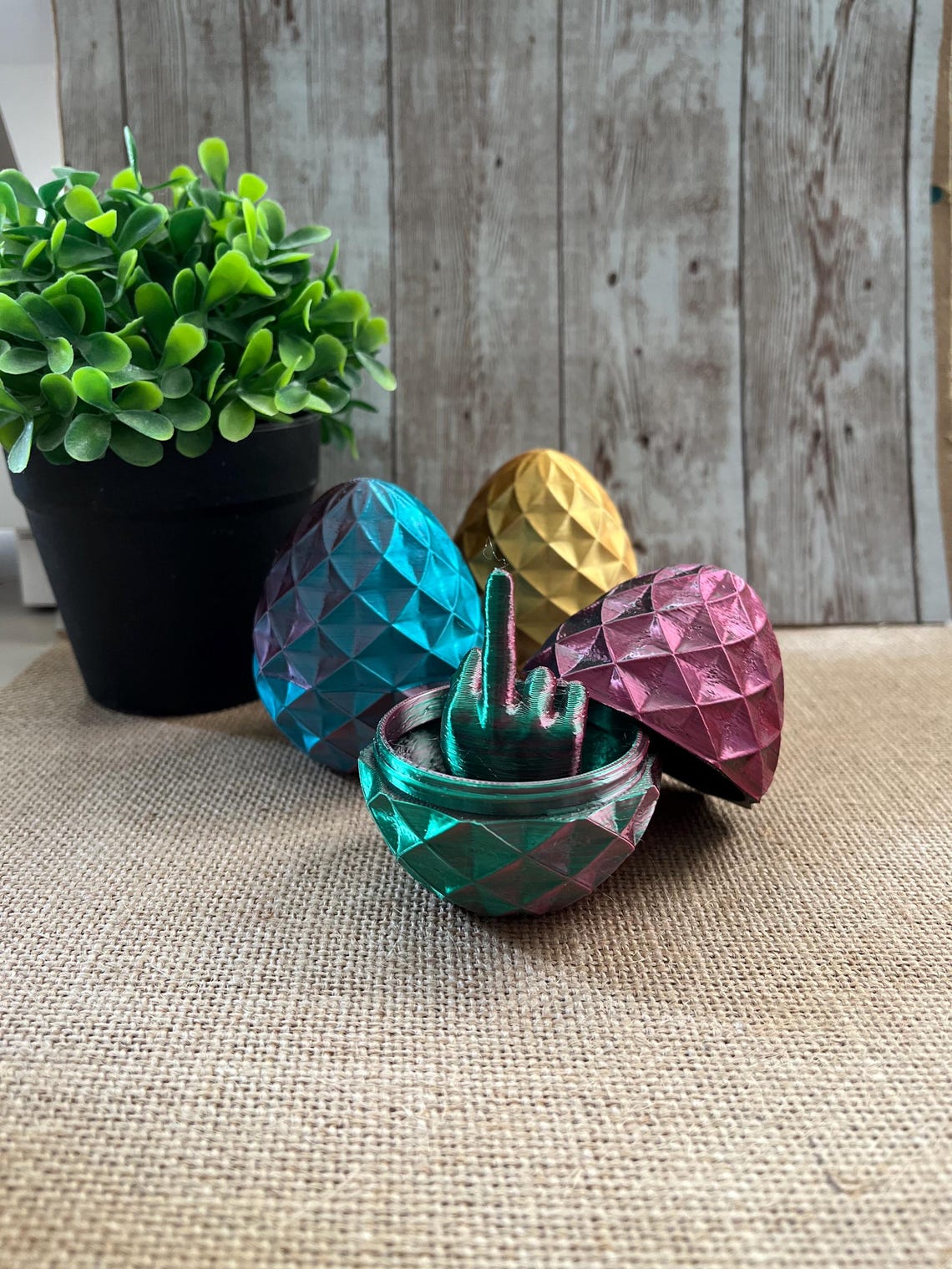 SURPRISE Easter Egg W/ Middle Finger| 3D Printed Surprise| Perfect Gag ...