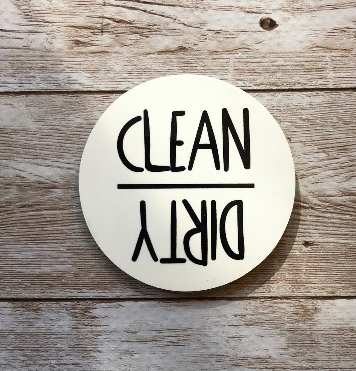 Clean Dirty Dishwasher Magnet | House Warming Gift | Kitchen Decor - Etsy