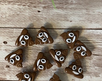 Emoji Poop Charms - Etsy