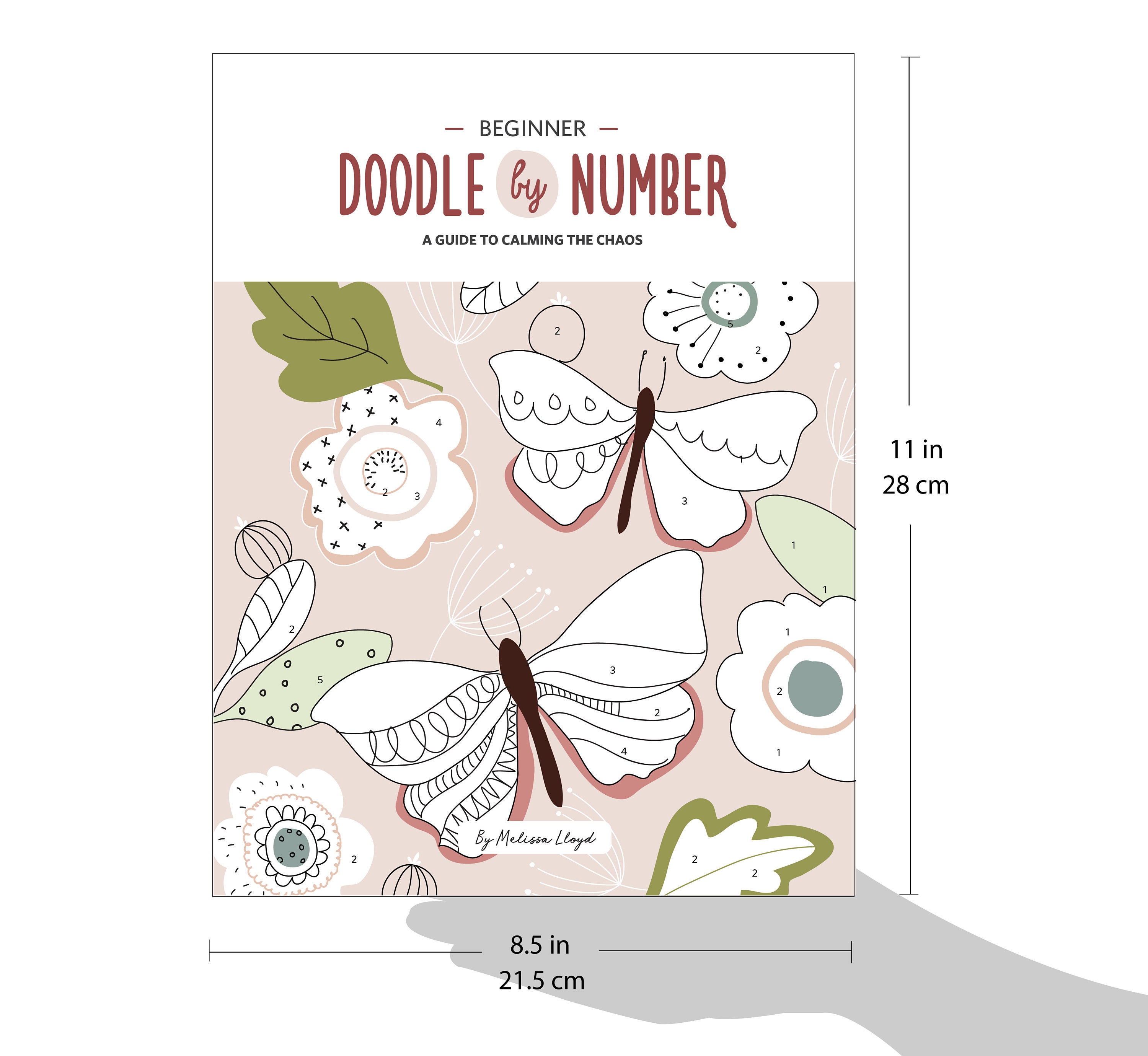 Doodle Lovely Guided Doodle by Number Vol 1 Guided Art and Meditation ...