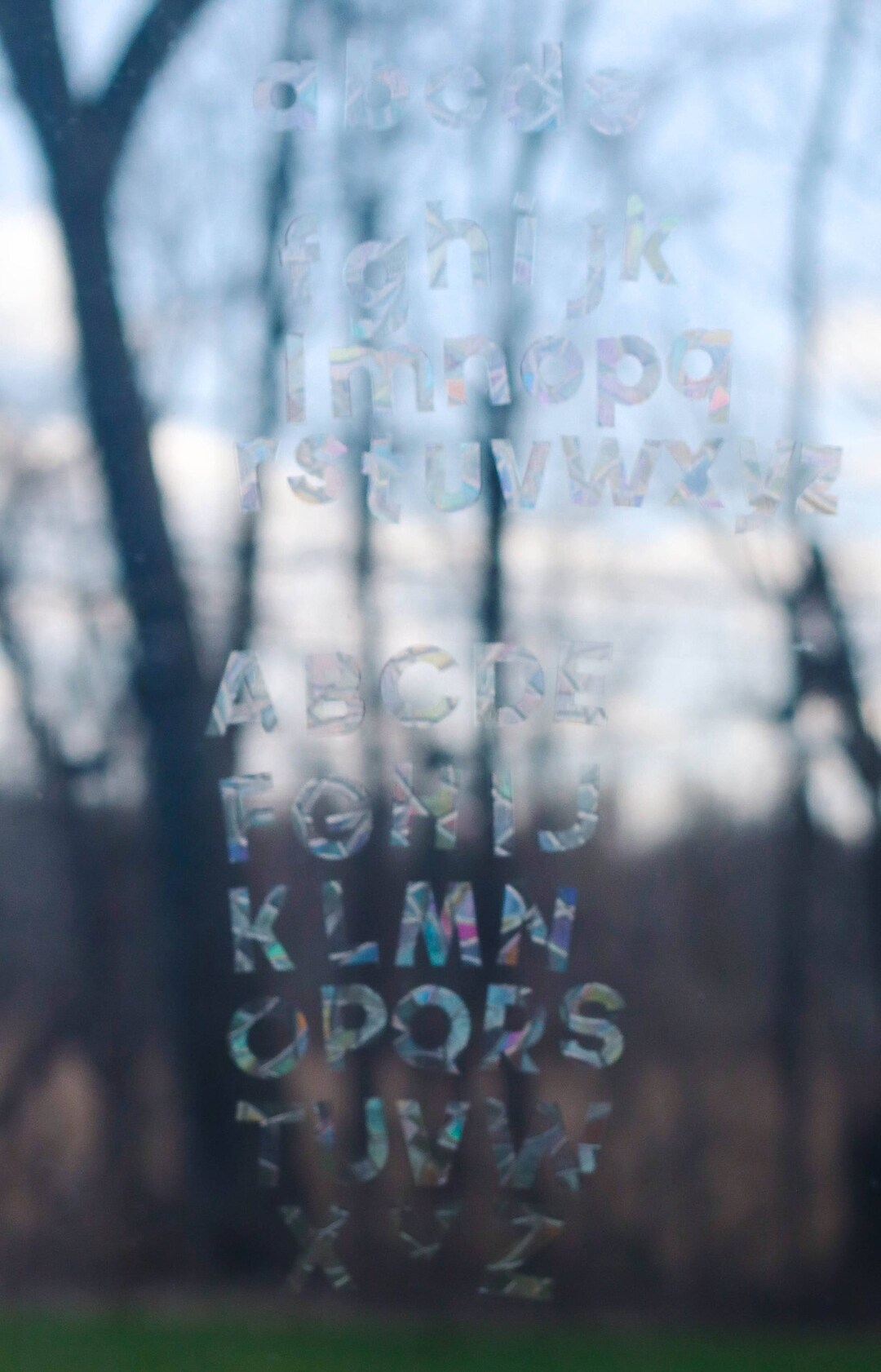 Alphabet Sun Catcher Rainbow Maker Window Cling Set of 52 - Etsy