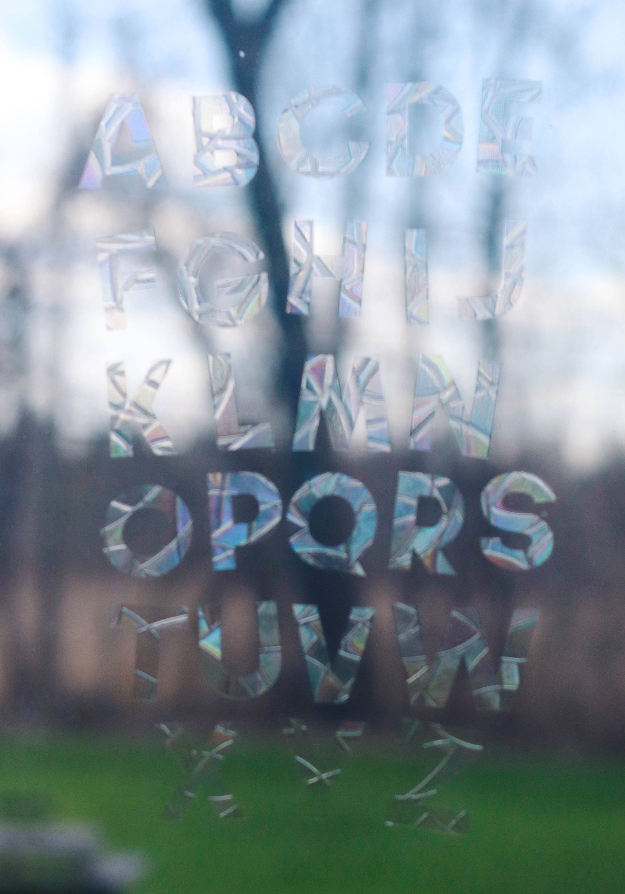 Alphabet Sun Catcher Rainbow Maker Window Cling Set of 52 - Etsy