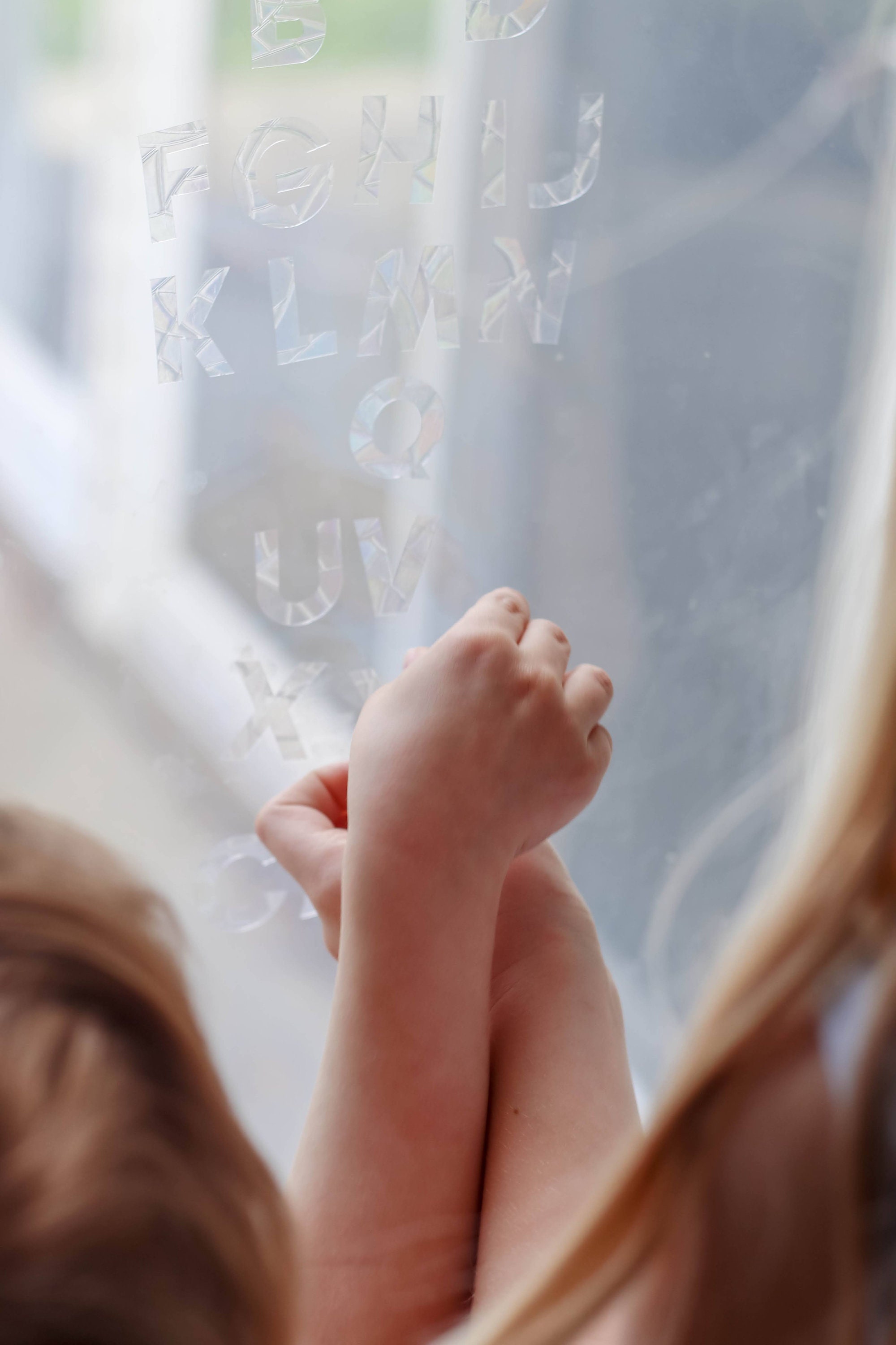 Alphabet Sun Catcher Rainbow Maker Window Cling Set of 52 - Etsy