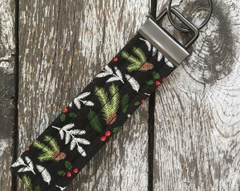 Fabric Key Ring - Etsy