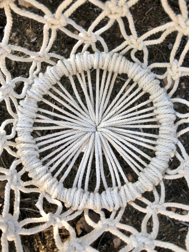 Double Macrame Plant Hanger/ Vertical Garden/ Hanging - Etsy