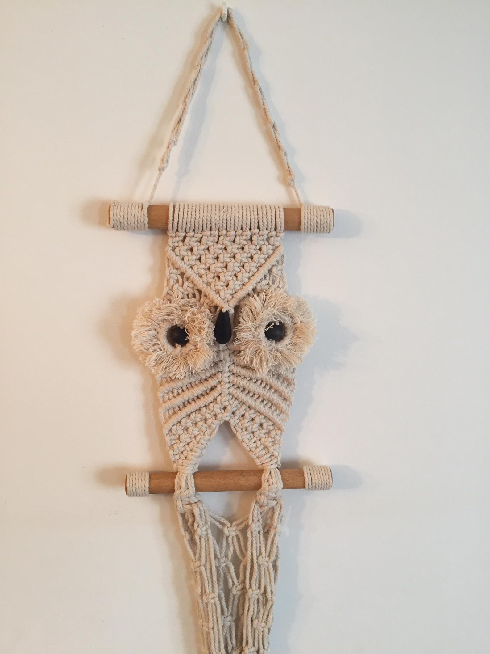 Macrame Owl Plant Hanger. - Etsy