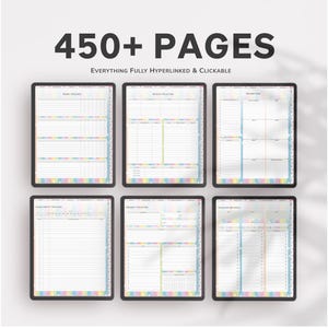 2024-25 Mid-year Academic Digital Planner | Hyperlinked for Goodnotes ...