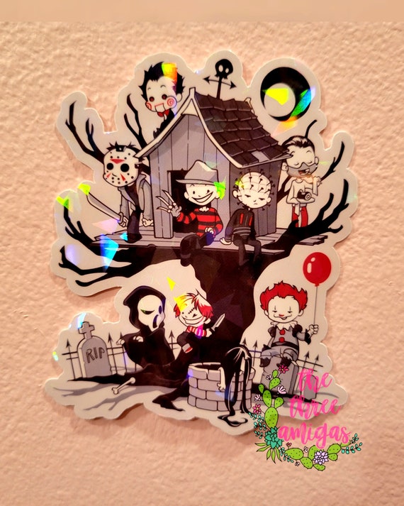 BABY HORROR MOVIE Characters on Playground Water Bottle - Etsy