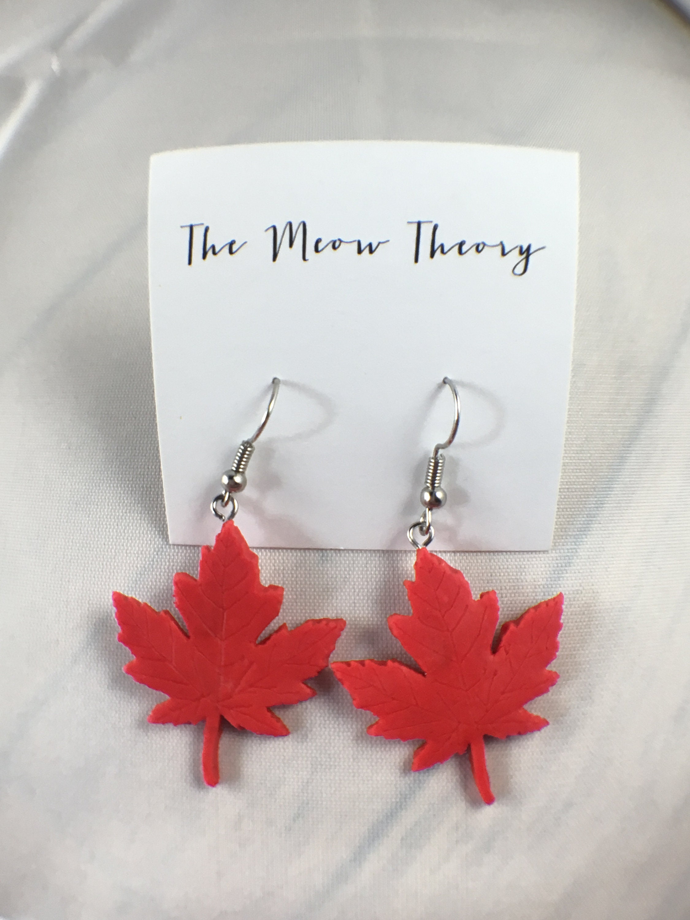 Maple Leaf Earrings, Canada Day Earrings, Canadian Earrings - Etsy Canada