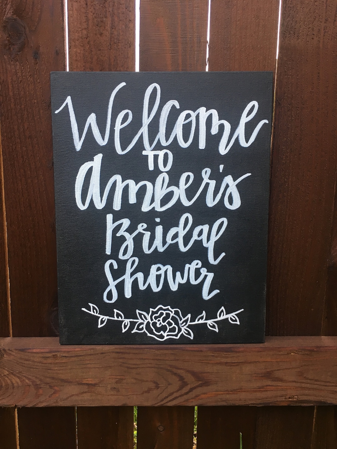 Custom Canvas Signs - Etsy